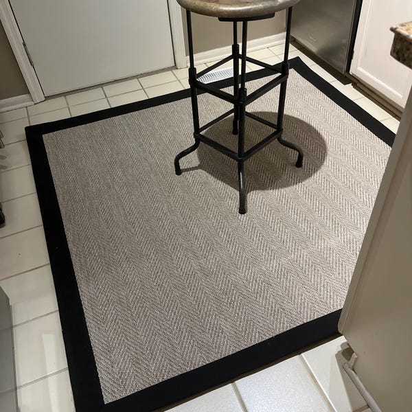 Custom Cool CHUNKY Rugs Runner for Home Decor, ECRU Cut to Size, LOOP ...