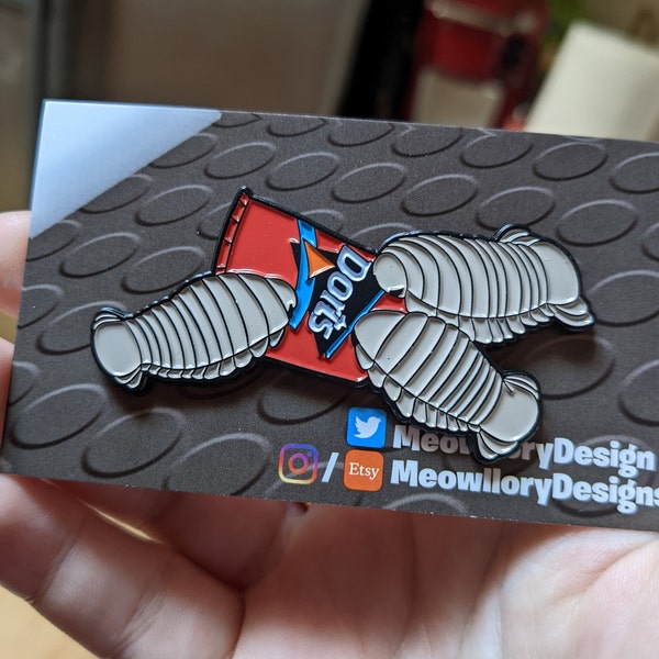 Giant Isopod Chip Enamel Pin - Etsy