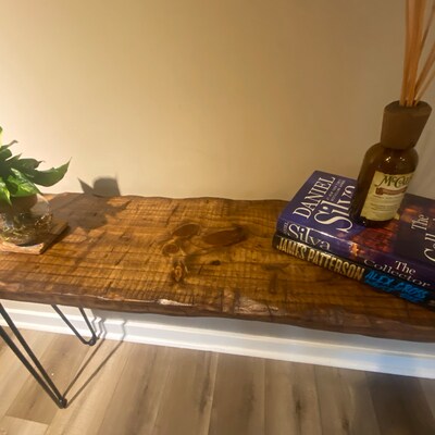 Handmade Entryway Console Table Rustic Country Farmhouse Real ...