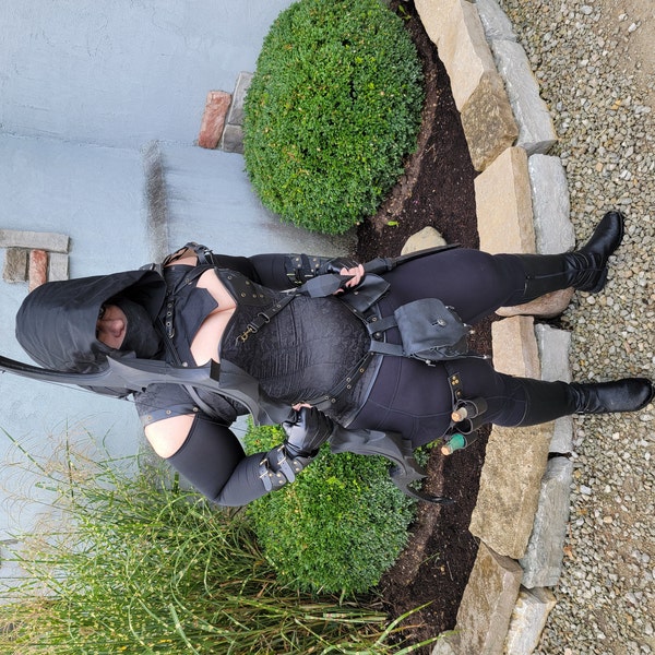 LARP Knife Leg Harness - Dagger Holder - #DK1061 - Etsy