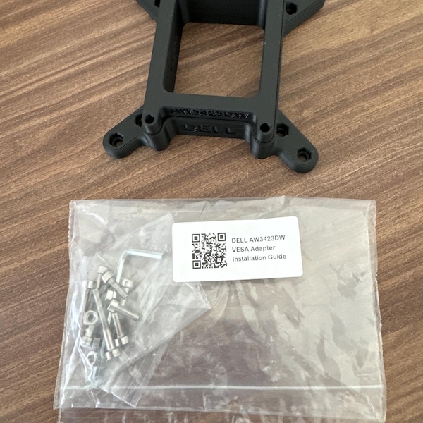 VESA Adapter for DELL Alienware AW3423DW Monitor by CREAT3D – Mount ...