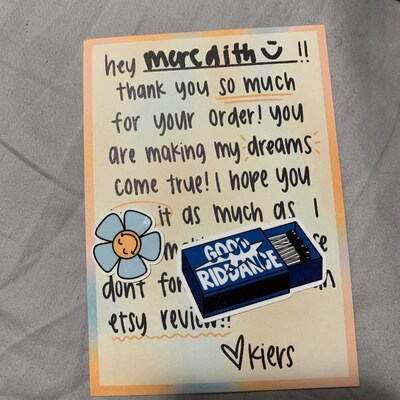 Olivia Rodrigo bad Idea Right Circle Sticker - Etsy