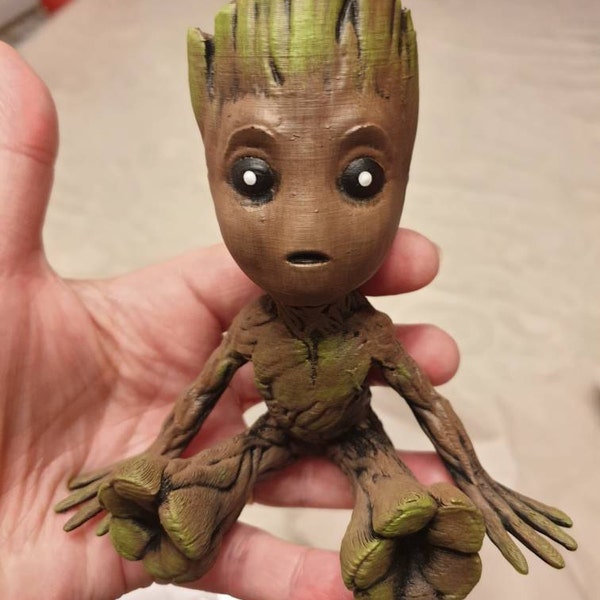 Cute 3D Printed Baby Groot Avengers Infinity War Marvel Guardians of ...