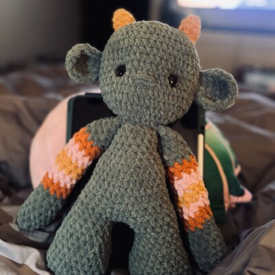 The Groovy Monster / Crochet Pattern / Whimsical Friend / Amigurumi - Etsy