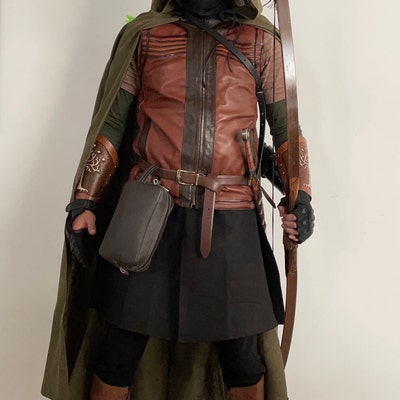 Medieval Hooded Cloak, Ranger, Linen Choose Your Color /P/ LB - Etsy