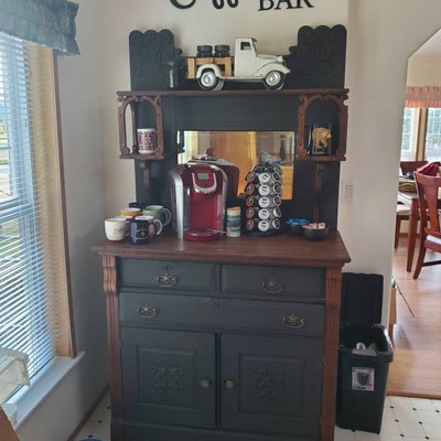 Coffee Bar Script Metal Sign Home Coffee Area Wall Décor Steel Script ...