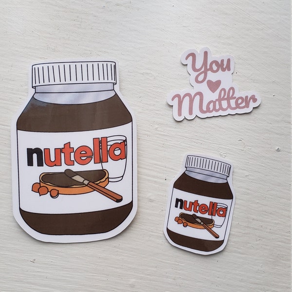 Nutella Sticker - Etsy