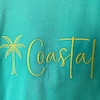Coastal Digital Embroidery Font Alphabet 6 Sizes, Instant Download BX ...