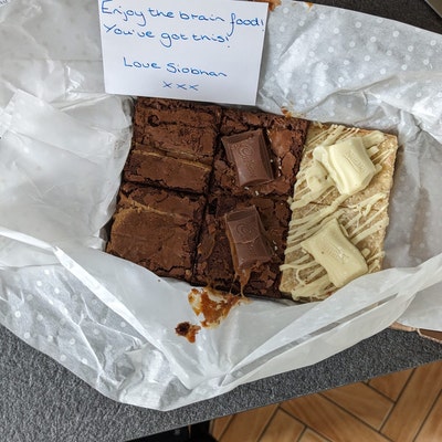 Postal Brownies & Blondies Letterbox Brownies - Etsy UK