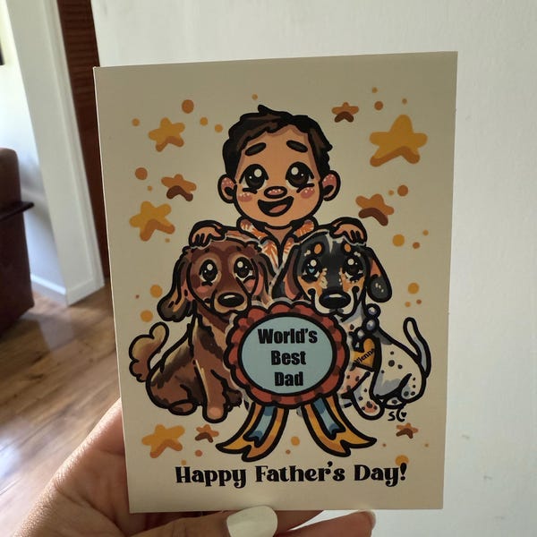Custom Handmade Dog Card From Your Photo - Etsy