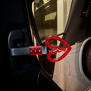 Broken Heart Tsurikawa JDM Pull Handle Tow Hook Decoration for Drift ...