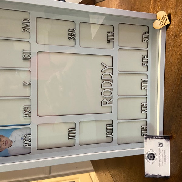 Custom PK1, PK2 or PK3, PK4-12 Photo Frame for Children - K Through ...