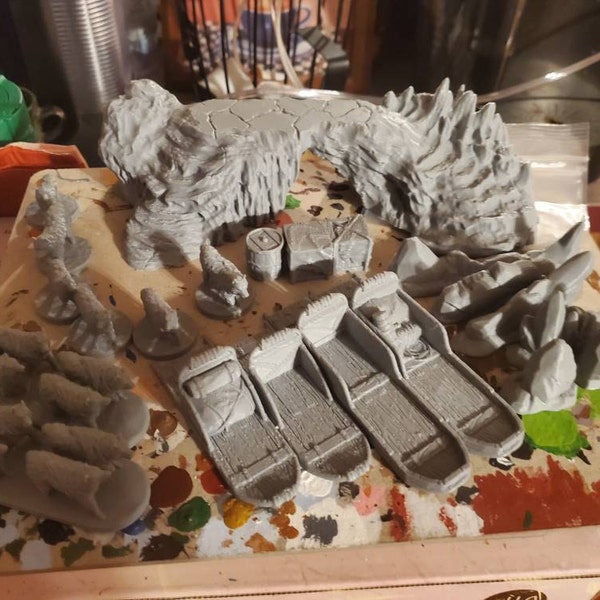 Dungeon Delve Raised Dais Dragonlock DND Pathfinder RPG Dungeon ...