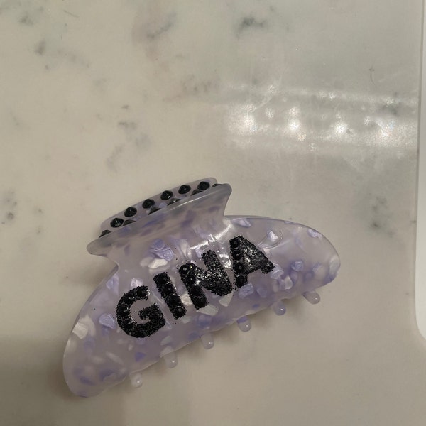 Personalized Claw Clips (as Seen on Access Hollywood & Seventeen ...