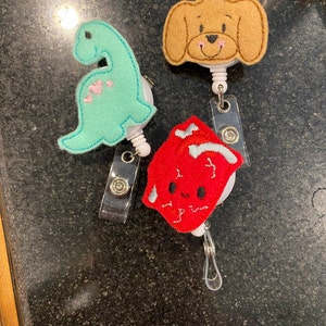 Pick 5 Badge Reel TOPPERS. Badge Reels.badge Reel.badge Holder ...