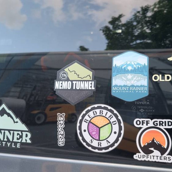 Sticker: Heartbreak Ridge Trail - Etsy