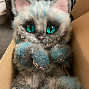 Cheshire Cat Fantasy Creatures & Pets Toys From Faux Fur and | Etsy