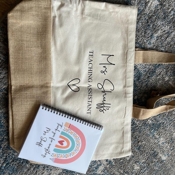 Personalised Thank You Teacher Card thank You for Everything Teacher ...