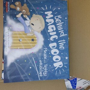 Personalised Children's Book, Behind the Magic Door, Ideal Gift, Baby ...