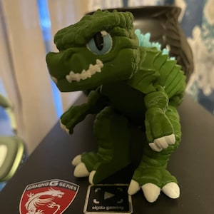 Flexi Godzilla 3D Printed - Etsy