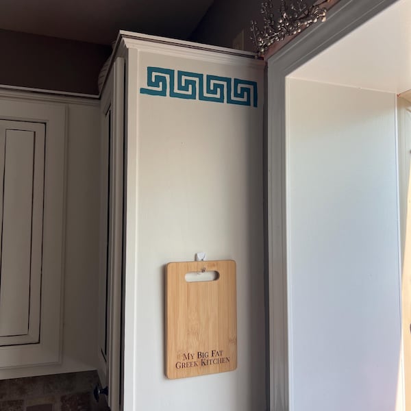 Greek Key Stencil N.3 - Reusable Greek Key Pattern Stencil. Greek ...