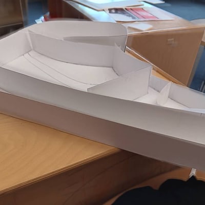 1ft 2ft 3ft 4ft 5ft 6ft Stand Template for Cardboard Cutout Standee ...