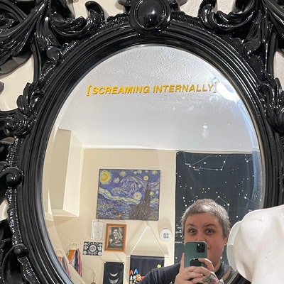 SCREAMING INTERNALLY Vinyl Decal - Etsy