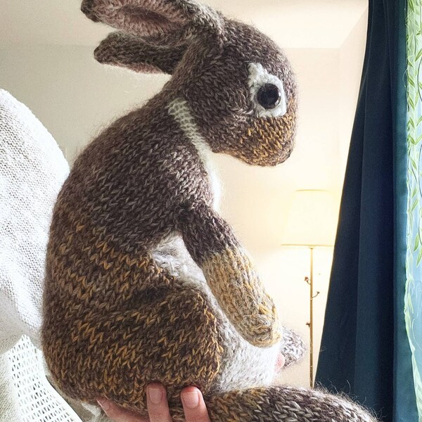 KNITTING PATTERN - Wild Rabbit - Etsy