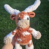 Longhorn Crochet Pattern- Longhorn Cow Pattern, Amigurumi Longhorn Cow ...