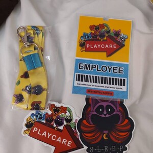 Catnap, Poppy Playtime Smiling Critters Inspired Sticker Decal Vinyl ...