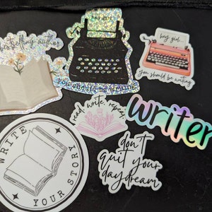 Hey Girl, You Should Be Writing Sticker Great Gift for Writers, Authors ...
