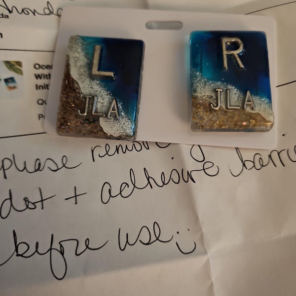 Ocean Xray Markers, Beach Waves Radiology Lead Markers With Initials ...