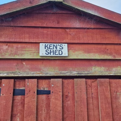 Grumpy's Home Office Plaque Sign Management Birthday Gift Personalised ...