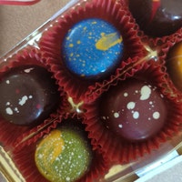 Artisan Chocolate Bon Bons. 15 Piece Box. Gluten Free. Simple ...
