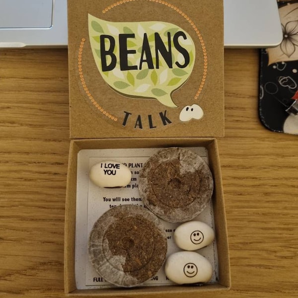 Personalised Message Beans Gift Set - Etsy