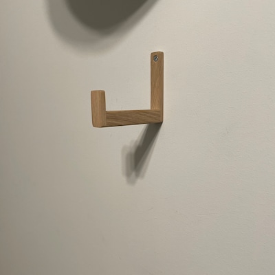 Extra Long Oak Wooden Wall Hook oversized Model Wooden - Etsy