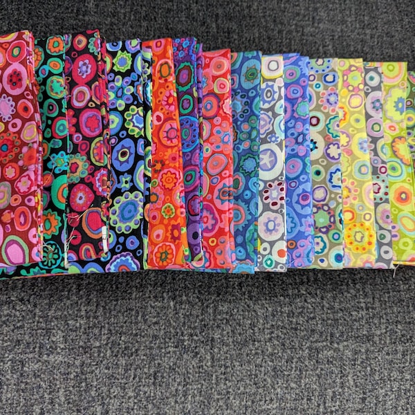 10 Kaffe Fassett BLUE Fat Quarter Bundle - Etsy