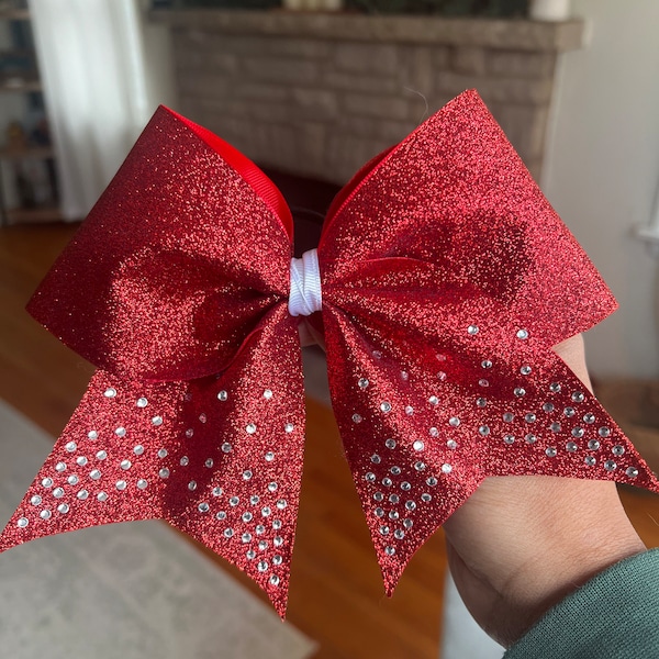 Printable Cheer Bow Template and Loop Graphic Placement Guide PDF ...