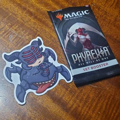 Chibi Sheoldred, Whispering One Sticker Inspired by Magic the Gathering ...