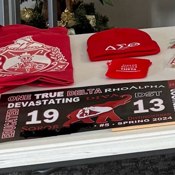 Personalized Delta Sigma Theta Wall Art | Diva DST Print | Custom ...