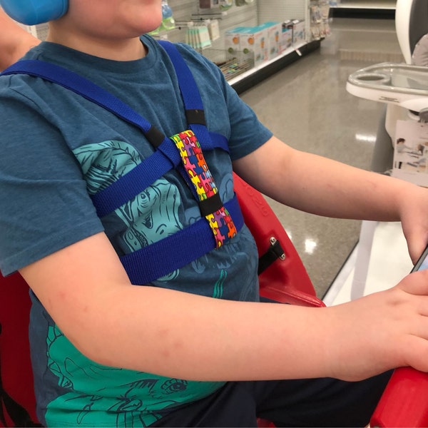 Child Safety Harness With Adjustable Leash, Autism Harness, Special ...