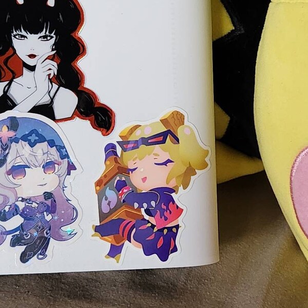 Zenless Zone Zero - Burnice Matte Sticker - Etsy