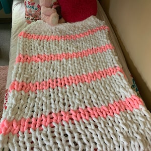 Chunky Rug Chunky Knit Carpet Giant Knit Throw Jumbo Knit - Etsy