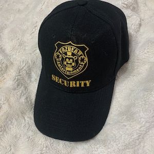 Fazbear Entertainment Security Hat FNAF Inspired Baseball Cap - Etsy