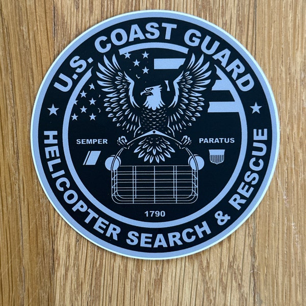 MH-65 Aircrew Helicopter Sticker - Etsy