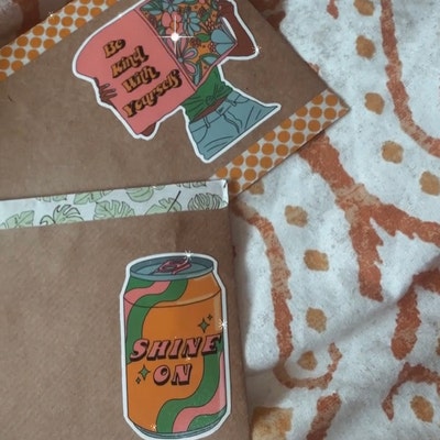 Skate & Shake Sticker Pack of 6 Individual Stickers Glossy Stickers ...