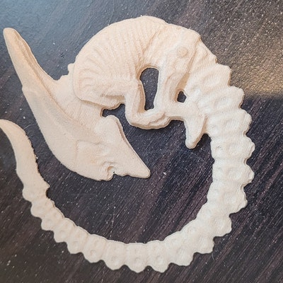 Alien, 3D STL Model, CNC Router Engraver, Artcam, Aspire, CNC Files ...