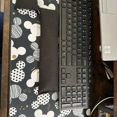 Disney Polka Dots Desk Mat, Disney Office Decor, Disney Mouse Pad ...