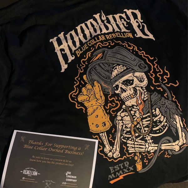Welder "hoodlife" T-shirt, Welder Hat, Welder Gift, Welder Life, Welder ...