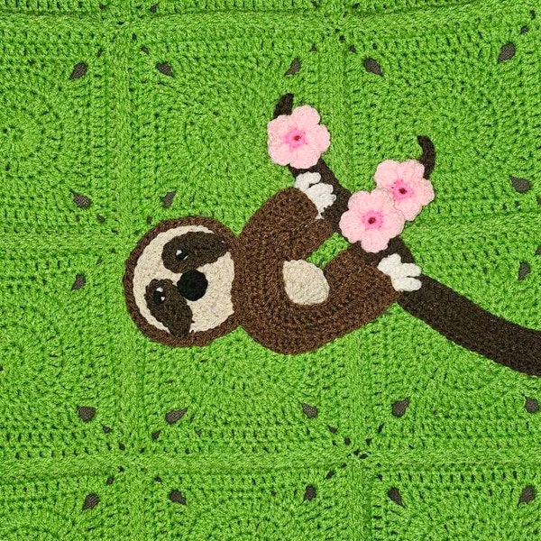 Crochet Pattern - INSTANT DOWNLOAD - Crochet Sloth - Sloth - Baby Sloth ...